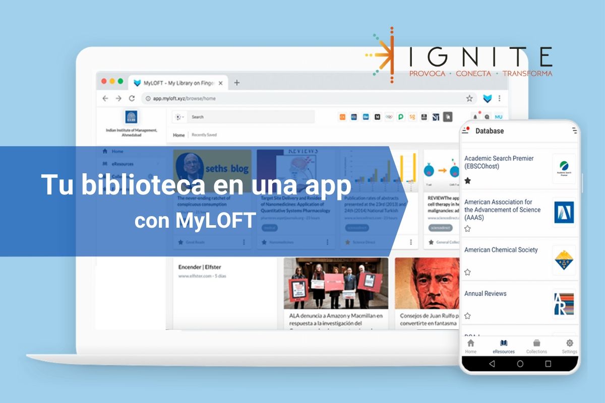 Potencializa tu biblioteca virtual con solo una aplicación - Ignite Online